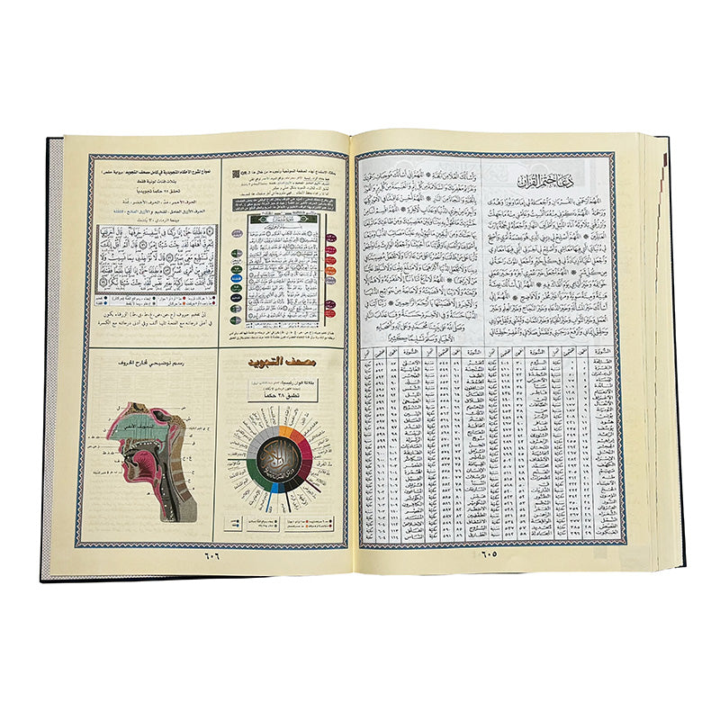 Color-Coded Tajweed Quran | Extra Large Sized - Modesty Collection