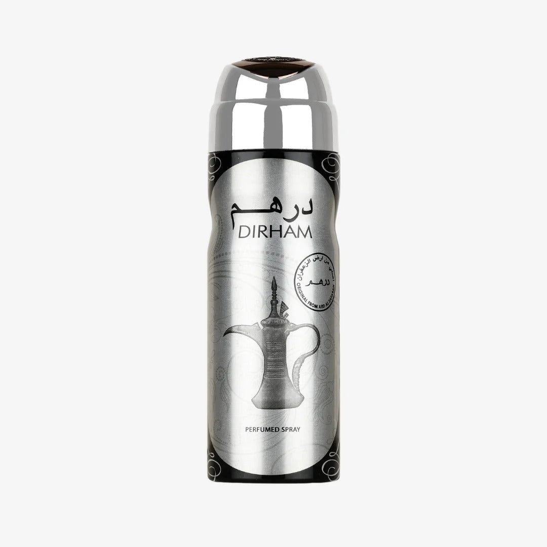 Dirham Silver Body Deodorant Spray | 200ml - Modesty Collection