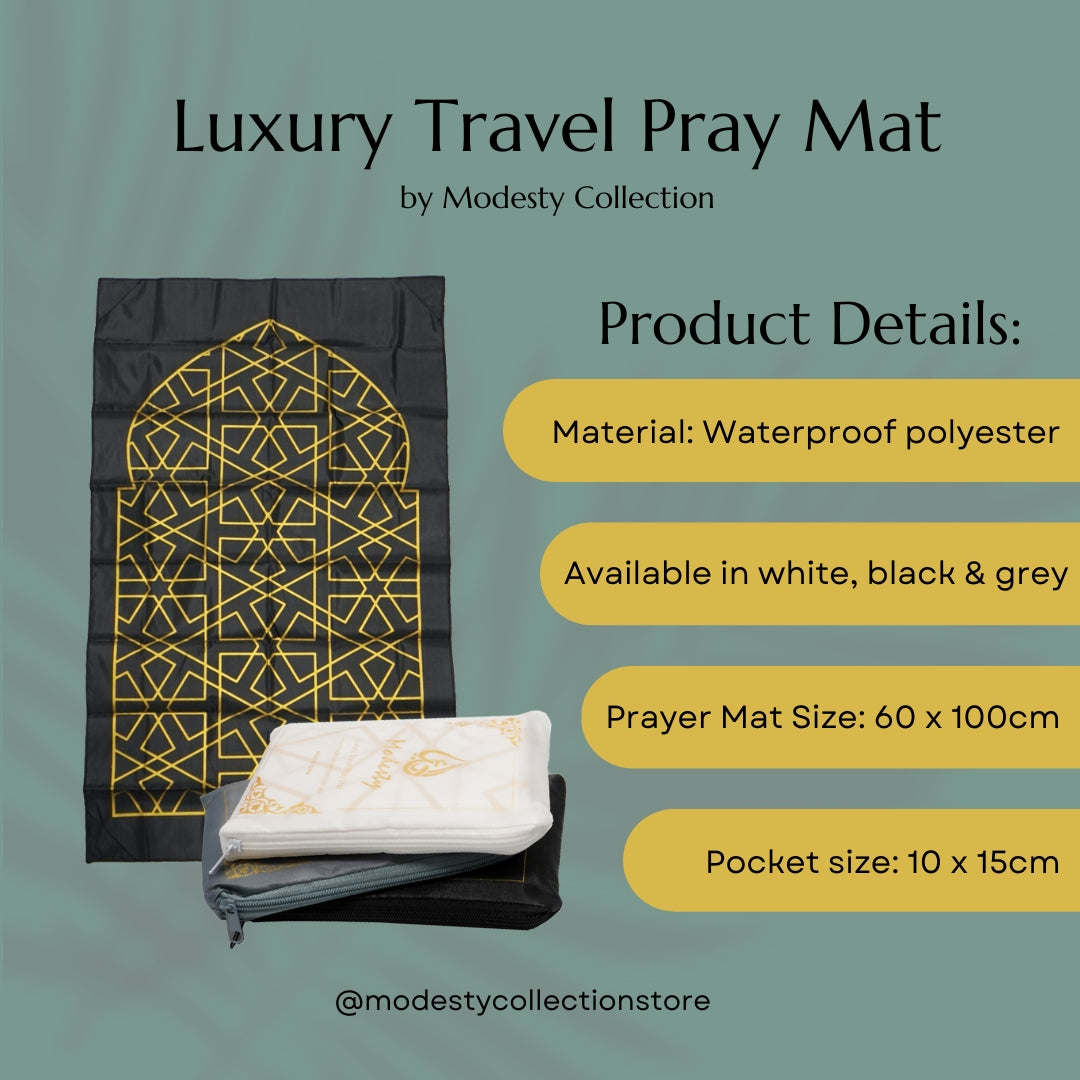 Luxury Travel Pray Mat - Modesty Collection