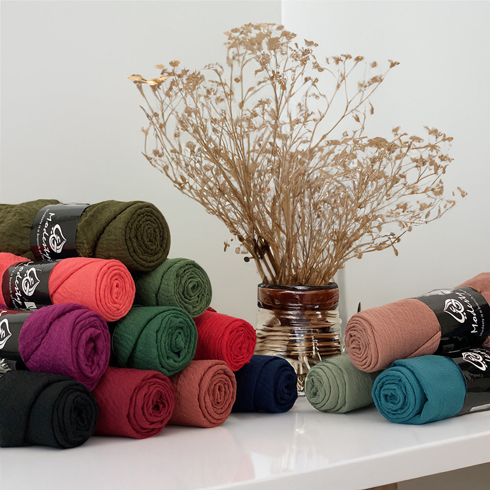 Crinkle Scarf| Hijab - Modesty Collection