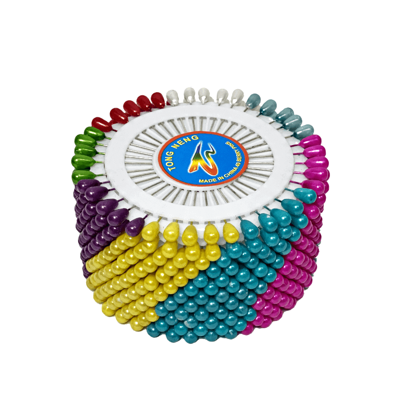 Hijab Pins | Mixed Colour 100pcs - Modesty Collection