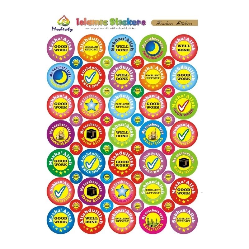 Teachers Stickers - Modesty Collection